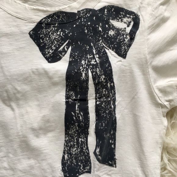 J. Crew | Tops | J Crew Bow Tissue Tee | Poshmark